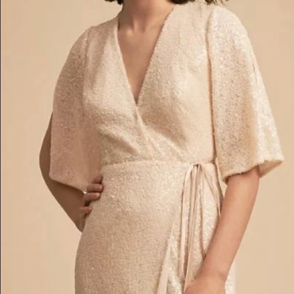 Aidan Mattox | Dresses | Nwot Bhldn Aidan Mattox Pearl Sequin Jordana ...